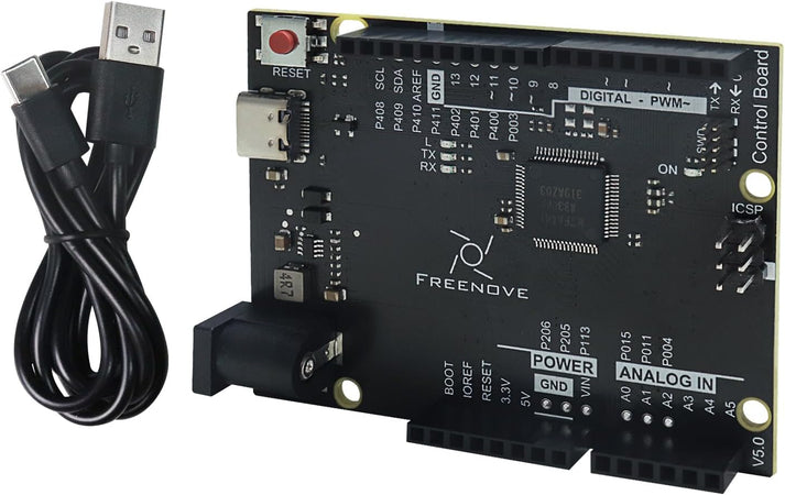 Freenove Tablero de control V5 Rev4 WiFi (compatible con Arduino IDE), – Oduk.mx